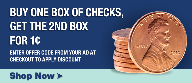 New Customer Savings | Checks in the Mail